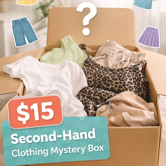 Tops | 15 Secondhand Clothing Mystery Box | Poshmark